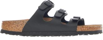 Birkenstock Femme, Chaussures, Noir, Taille: 37 EU Florida SFB Birko Flor Coupe &Eacute;troite