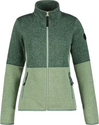 Icepeak Damen Midlayerjacke Outdoorjacke Funktionsjacke Anahola, Farbe:Grün, Artikel:-521 spargel, Größe:2XL