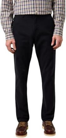 Wrangler Regular Chino Pantalon, Noir, 40W / 32L Hommes