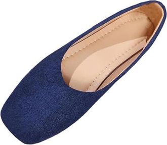 Generic Mocassins &agrave; enfiler pour femme - Couleur unie - Tendance - L&eacute;gers - Confortables - Antid&eacute;rapants - Classiques - D&eacute;contract&eacute;s - Pour la marche, le trav