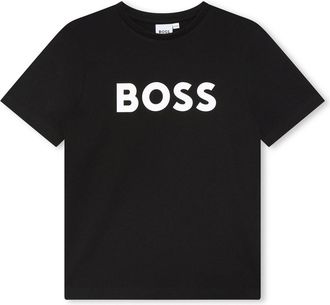 HUGO BOSS T-Shirt J25P24 S Schwarz Regular Fit