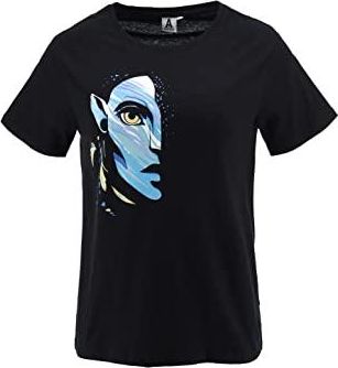 Disney Avatar 2 La Voie de leau T-Shirt pour Femme, T-Shirt en Coton Doux Neytiri Design, T-Shirt &agrave; Manches Courtes pour Adultes et Adolescents | Taille XL -
