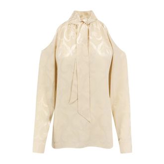 Dior Schulterfreies Oberteil - - Blouses & Shirts - Damen - Gelb - M