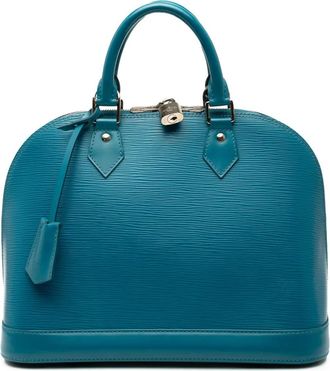Louis Vuitton sac à main Epi Alma PM (2012) - Bleu