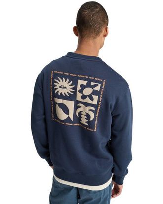 Quiksilver Sweatshirt Salt Water Graphic