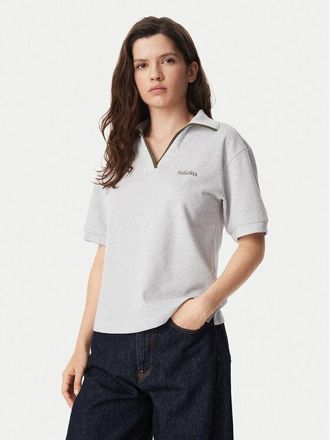 adidas Poloshirt Seasonal Essentials Colorpop Polo With Embroidered Graphic KV6855 Grau Regular Fit
