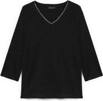 Fiorella Rubino Damen, Oberteile, Schwarzk, XSGr&ouml;&szlig;e