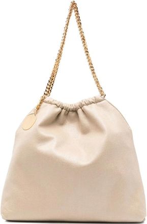 Stella McCartney Femme, Sacs, Beige, Taille: ONE Size Falabella Medium Drawstring