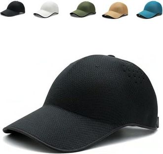 Generic Casquette de baseball de sport l&eacute;g&egrave;re pliable sans couture, ultra respirante, lavable et portable &agrave; s&eacute;chage rapide pour homme, femme, golf, voyage, qu
