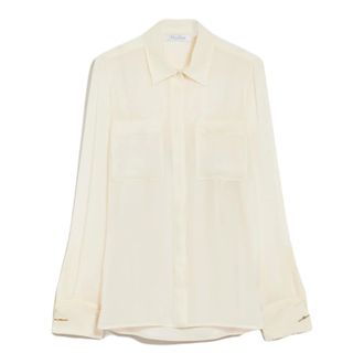 Max Mara Damen, Blusen & Hemden, Beige, XSGr&ouml;&szlig;e