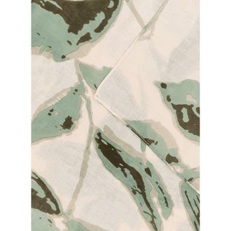 Au Printemps Paris Etole voile imprim&eacute;e fleurs