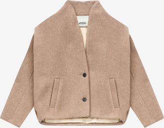 Isabel Marant Veste Drogo - Femme - Taupe - Taille 34 - Isabel Marant