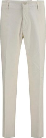 Lardini Rippstrick-Viskosehose - - Trousers - Herren - Beige - M