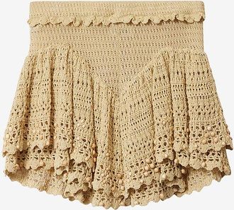 Isabel Marant Short Olzea - Femme - D&eacute;sert - Taille34 - Isabel Marant
