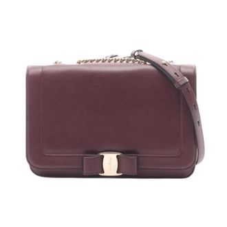 Ferragamo Pre-owned Leather Crossbody Bag - - Pre-owned - Damen - Braun - ONE SIZE