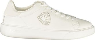 Blauer Wei&szlig;e Polyurethan Herren Sneaker