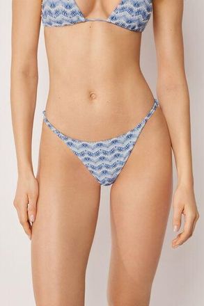 Calzedonia Tanga-bikinihose Water Reflection Blau