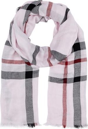 Lindenmann &Eacute;charpe fine pour femme rose 100 % coton, Rose, taille unique