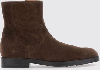 Tod's Stiefeletten aus Wildkalbsleder mit T Timeless-Logo