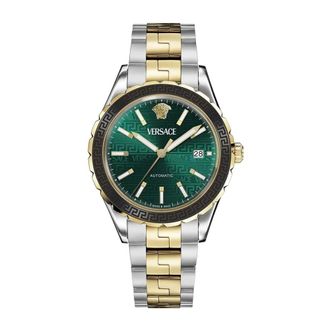 Versace Versace Herren-Armbanduhr Hellenyium Gr&uuml;n Veqca0524 - - Accessories - Herren - Grau - ONE SIZE