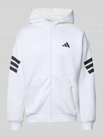 adidas Regular Fit Sweatjacke mit Logo-Print