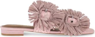 Kurt Geiger Jewel Flat Sandalen - - Shoes - Damen - Rosa - 38 EU