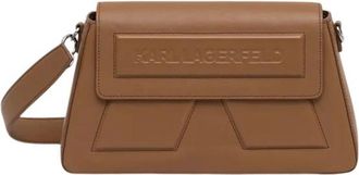 Karl Lagerfeld Femme, Sacs, Brun, Taille: ONE Size Tote Bags