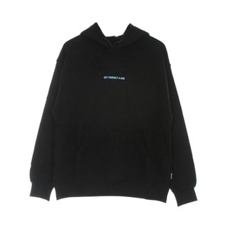 PROPAGANDA Schwarzer leichter Hoodie mit ikonischen Rippen - - Sweatshirts & Hoodies - Herren - Schwarzk - XL