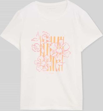 Tom Tailor Regular Fit T-Shirt aus reiner Baumwolle