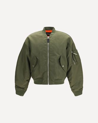 Dsquared2 80s Nylon Bomber Jacket Male 46