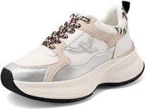 Queen Helena Baskets Platform Femme X34-34, argent, 40 EU