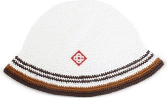 Casablanca Hat Stripe Crochet A. Pf26.Hat.121.01