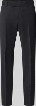 Strellson Regular Waist Business-Hose aus Wolle mit B&uuml;gelfalte