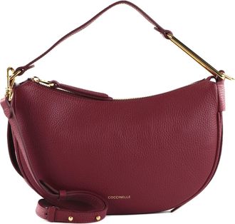 Coccinelle Coccinelle Priscilla Handbag Grained Leather Garnet Red