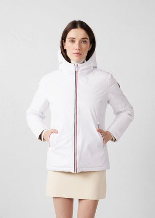 Jott Doudoune r&eacute;versible Blanc/Beige Bergame - Taille XXL
