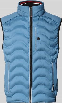 Tom Tailor Regular Fit Steppweste mit Kapuze im Kragen