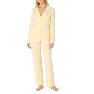 Amazon Essentials x Sofia Grainge Ensemble de pyjama Femme, Jaune P&acirc;le, XL