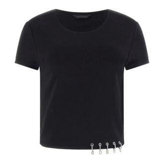 Guess Damen, Oberteile, Schwarzk, MGr&ouml;&szlig;e