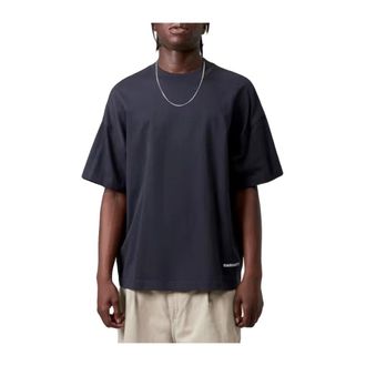 Carhartt Work in Progress Homme, Tops, Bleu, Taille: S T-shirt S/S Link Script