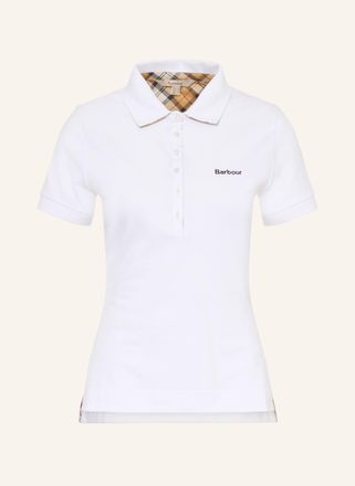 Barbour Jersey-Poloshirt Portsdown weiss