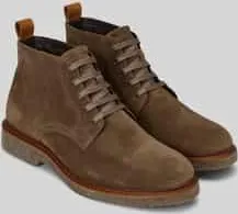 Marc O'Polo Boots aus Rindvelours mit Kreppsohle