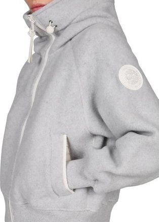 Canada Goose Veste &agrave; capuche Chilliwak en laine m&eacute;lang&eacute;