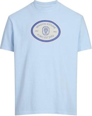 Maison Kitsun&eacute; T-shirt imprim&eacute; &agrave; col rond en coton