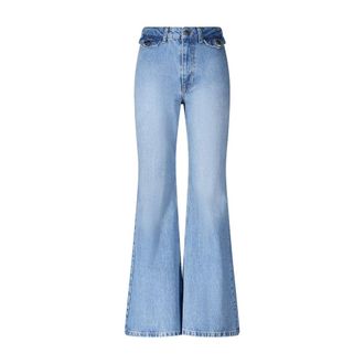 Rotate Flared Jeans - - Jeans - Damen - Blau - W28