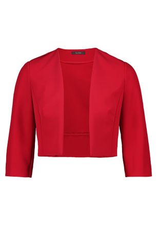 Vera Mont Damen Bolero-Jacke mit Kellerfalten Red Rose,48