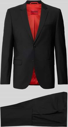 HUGO BOSS Super Slim Fit Anzug aus Woll-Mix Modell ARTI/HESTEN