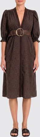 Twinset Kleid Damen Farbe Kaffee Braun