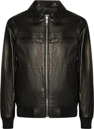 John Richmond Homme, Vestes, Noir, Taille: XL Veste en cuir