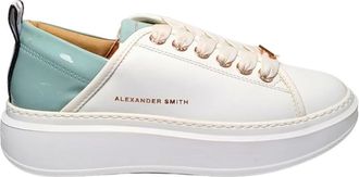 Alexander Smith Femme, Chaussures, Blanc, Taille: 38 EU Pelle Baskets