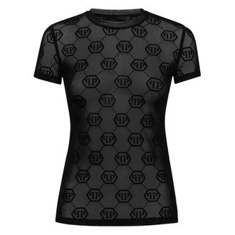 Philipp Plein Damen, Oberteile, Schwarzk, XSGr&ouml;&szlig;e